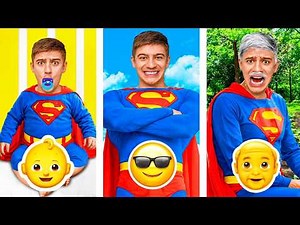 Έγινα Σούπερ Ήρωας από 0 έως 100 Χρονών!