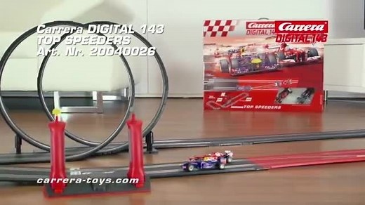 Formel 1 fürs Wohnzimemr: Carrera DIGITAL 143 Top Speeders