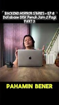 Ketika Database Disk Penuh di Jam 2 Pagi #backend #codinglife #softwareengineer #edukasi #horror