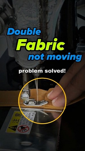 6.1M views · 77K reactions | Double fabric isn't moving? Lets fix it! . #sewing #sewingtutorial #tailoring #sewingproject #sewingmachine #sewingtips #silai #sewinghacks | Jasmine sewing machines | Facebook
