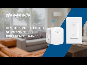 Ready to Make Your Life Easy with DEWENWILS Programmable Remote Switch? - HRLS11K