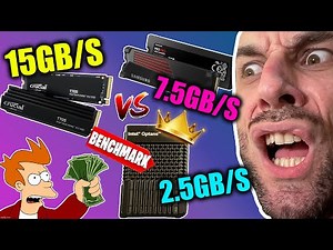 🛑 T705 vs 990 Pro vs Optane RAID BENCHMARKS 😱👑 DIRECT STORAGE