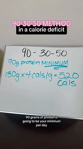 Replying to @Joquebeth Morillon Estrada #greenscreen Breaking down EXACTLY how to use the 90-30-50 method in a calorie deficit to reach your goals! ✨[COMMENT “I’M IN” on my LAST IG REEL to grab a preview of the FALL & WINTER Reset programs that include a | Dietitianwithtwins
