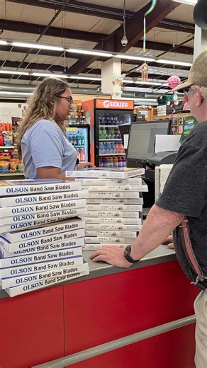 PAPA UPDATE!!!!!! I just picked up bandsaw blades from my local Ace Hardware store that they ordered for me. I've run into trouble this year finding my blades in stock as often as I need them, so I partnered with my local Ace to have them ordered for me. Perks of also getting a business discount. #papaswoodentoyshop #thisishowpapadoesit #AceHardware #bandsawblade #buyinbulk #discounts | Papa's Wooden Toy Shop