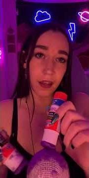guys this is Literally so me when i sing iris and put glue on the mic at the same time #asmr #relax