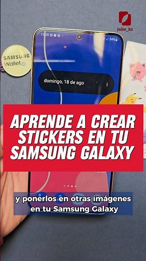 Learn how to create stickers on your #samsung galaxy