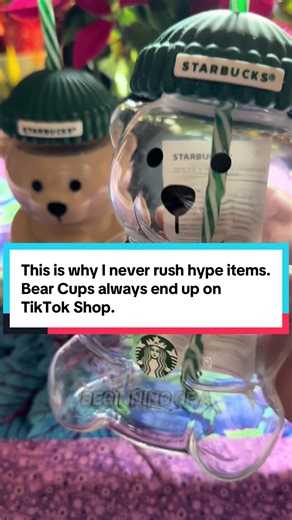 If you missed the Bear Cup during the hype… this is your sign. TikTok Shop has it now 👀 #bearcup #TikTokShopFinds #CollectorCup #ViralCup #TikTokCreatorSearchInsightsIncentive