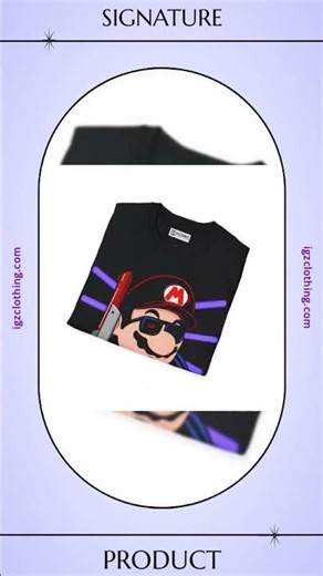 Super Mario Terminator parody T-Shirt