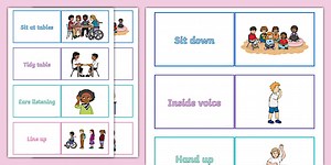 Visual Cues for Positive Behaviour