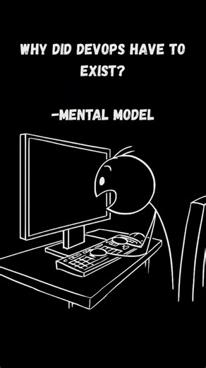 Why DevOps Had to Exist (a mental model) #DevOps #SoftwareEngineering #ComputerScience