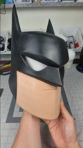 How to make a Batman mask #batman #diycosplay #batmancosplay #dccosplay #batmancostume #howtomake