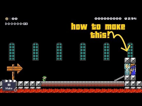 Building a Stationary Boss in SMM2 Dr. Koopa Returns!