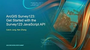 ArcGIS Survey123: Getting Started with the Survey123 JavaScript API