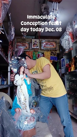 11K views · 2.5K reactions | The Feast Day of the Immaculate Conception is on *December 8*. It's a big deal in the Philippines, with lots of churches and communities celebrating with Masses, processions, and festivities!  #ImmaculateConception #feastday#prayerispowerful #blessed #littlewayreligiousshop | Little Way Religious Shop | Facebook