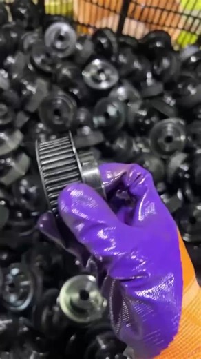 Custom timing pulley for US manufacturers –high quantity#pulley #timingpulley #cnc #manufacturing