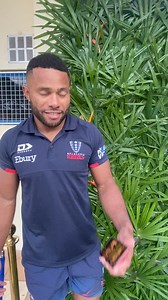 Rebels player FiLipo Daugunu before he heads up to Post Match Function at Sugar Cane Growers Hall. | Alabaster Investments