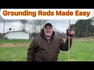 Effortlessly Installing Grounding Rods With Just A Few Tools - Simple Tips And Tricks! #grounding