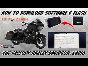 How to Download TechnoResearch Software & Flash the Factory Harley Davidson® 4.3" Boom/GT/GTS Radio