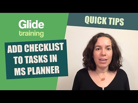How to add checklists to tasks in Microsoft Planner