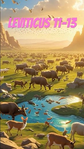 [Leviticus 11–13] Clean & Unclean Laws