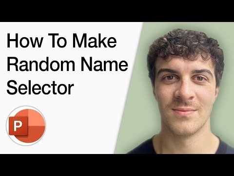 How To Make Random Name Selector On Microsoft Powerpoint (Full 2025 Guide)