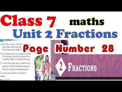 class 7 maths chapter 2 fractions page number 28 kerala syllabus 2025 #fractions_pagenumber28_class7