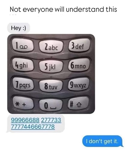 Tyler Young on Instagram: "T9 texting had millennials tapping for decades."