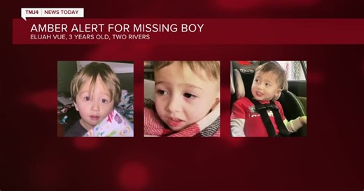 Statewide Amber Alert in effect for 3-year-old boy from Manitowoc County