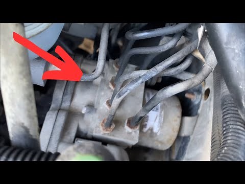 ABS Control Module Chevrolet Uplander 3.5L 2005-2009 Location and Replacement