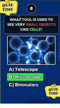 🔬 Short Science Quiz | Test Your Knowledge! 🧠 #quiz #quiztime #foryou