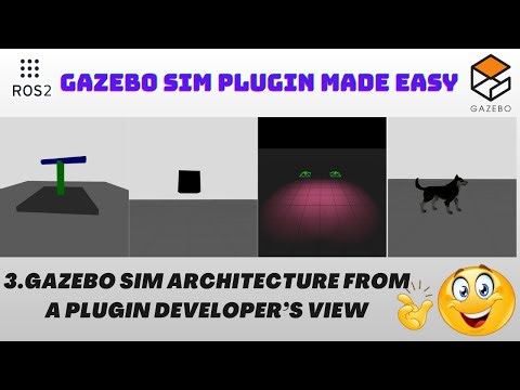 Gazebo Sim Architecture From A Plugin Developer’s View | Tutorial Part 3 | ROS2 Gazebo Sim Plugins