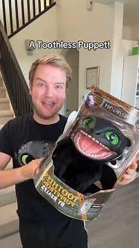 How To Train Your Dragon Toothless Puppetronic!