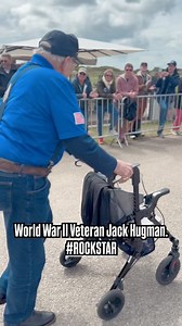 World War II Veteran Jack Hugman. #ROCKSTAR #WorldWar2 #WWII #WWIIVeterans #GreatestGeneration #WW2Heroes #RememberWWII #DDayVeterans #HonorTheirService #MilitaryHistory #WWIIHistory #VeteranTribute #LestWeForget #WW2Veterans #NeverForget #AmericanHeroes #WW2Legacy #FreedomIsntFree #BattleOfNormandy #DDay1944 #VeteransOfWWII #WWIICommemoration #Patriotism #WW2Memorial #HistoricalHeroes #SaluteToService | Walk Among Heroes