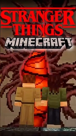 Minecraft | STRANGER THINGS | DEC 2025 DLC #minecraft #minecraftshorts #strangerthings