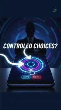 Apps Are Controlling Your Decisions: Choice Architecture Explained #moneyawareness #fintechai