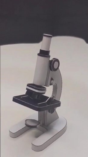 DIY Paper Made Microscope !!! #microscope #papercraft