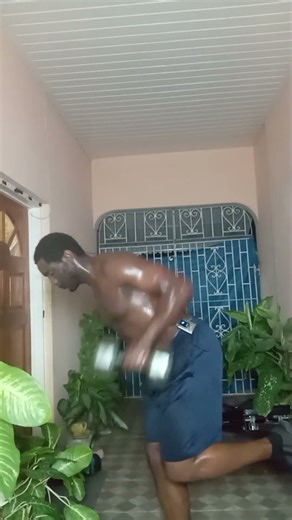 Single Arm Bent Over Row Exercise | On one Leg