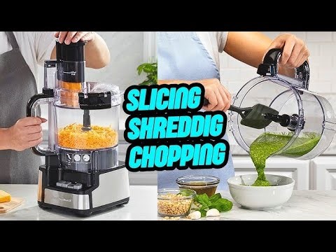 Hamilton Beach Stack & Snap Review – Best Budget 12-Cup Food Processor for Easy Meal Prep!