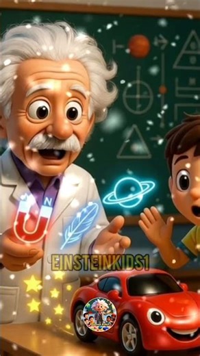 Gravity, Magnetism & Air Pressure — Einstein’s Easy Demo for Kids