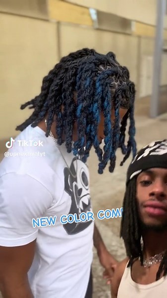 Blue & Black Dreadlock Combo Rating 1-10 | Unique Color Ideas for Men