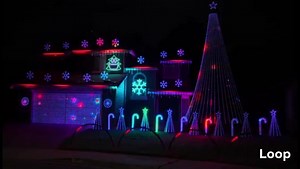 Increíble 😯 ¡Felices Fiestas! 🎄💕 Blinding lights - The Weeknd | Loop