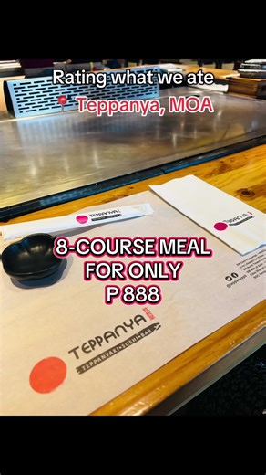 8-Course Meal at Teppanya: A Must-Try Dining Experience