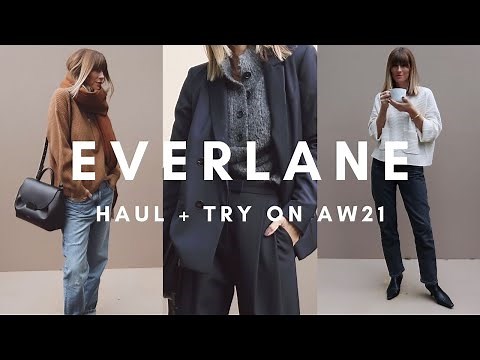 EVERLANE TRY ON HAUL | AUTUMN WINTER (2021)