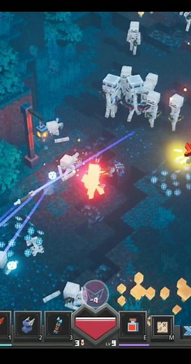 Defeating the Pillager Raid Captain in Minecraft Dungeons