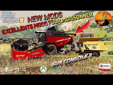 [NEW MODS FS19] EXCELLENTS MODS POUR MOISSONER SUR CONSOLE!! [FARMING SIMULATOR] PS4 🇫🇷