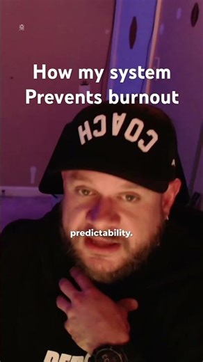 Burnout is allowed by your system. If that can’t regulate you, your program is worthless #burnout