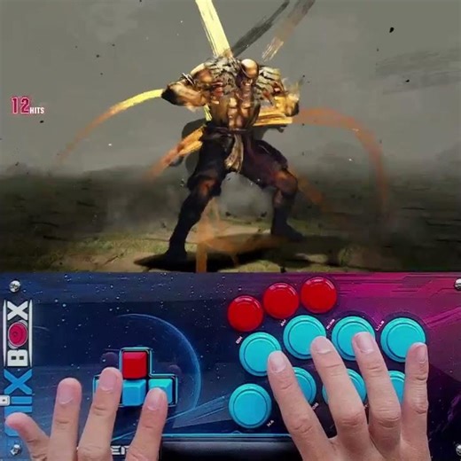 Microwalk juggle with Sagat's High Tiger Shots is a test of skill. Mixbox / Keyboard /Leverless