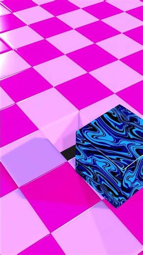 Rubik's cube falling into infinite loop 1 #roblox #satisfying