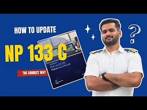 How to update NP 133C the correct way || ENC and ECDIS maintenance record