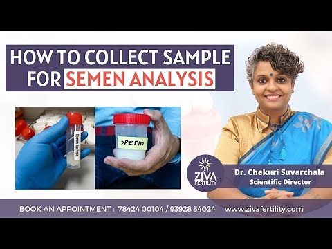 How to collect sample for semen analysis || Male infertility || Dr Chekuri Suvarchala